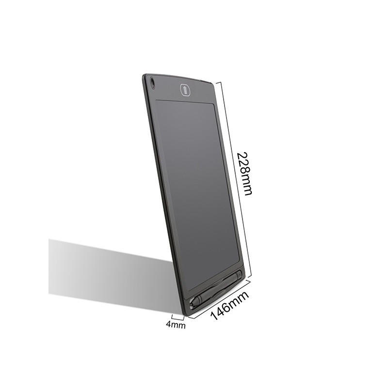 TABLETTE D'ÉCRITURE PLATINET ECO LCD ULTRA FINE 8.5" AVEC AIMANT NOIR